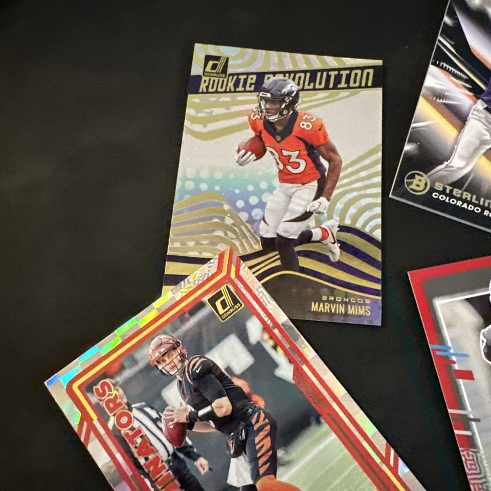 Sports Card Lot! Refractors! Rated Rookies! Football Dunruss | eBay