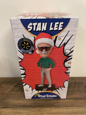 Holiday Stan Lee Marvel Christmas Royal Bobbles Bobblehead Walmart ...