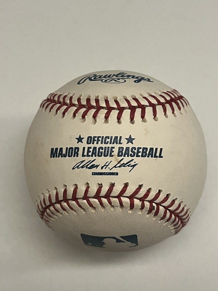 Matt Garza Signed Rawlings Official Major League Baseball Rays Twins ...