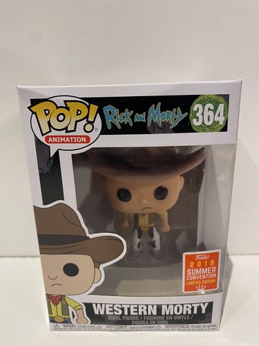Western Rick Pop 363 Funko Vinyl Rick & Morty #363 2018 Summer Limited ...