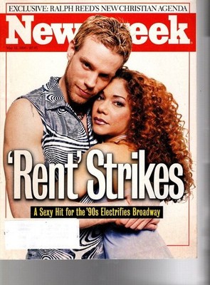 NEWSWEEK MAGAZINE MAY 1996--'Rent' Strikes--FREE SHIPPING | eBay