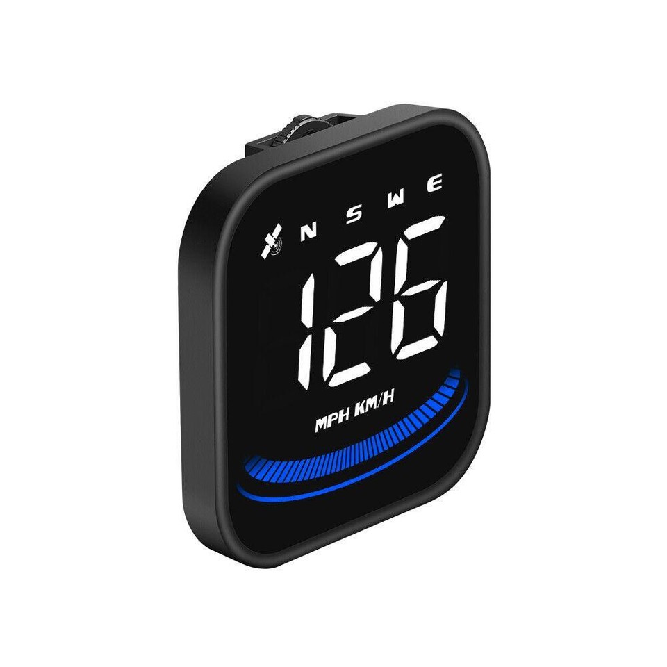 Car Speedometer Head Up LED Display Overspeed Warning Tired Alarm W ...