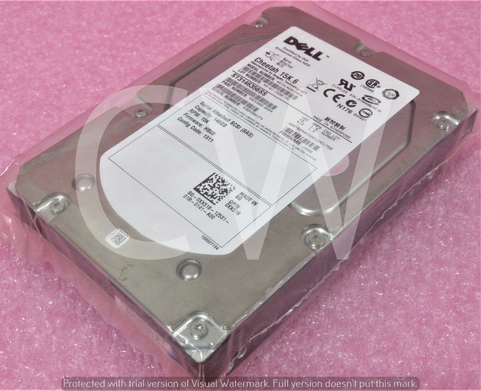 ST3146356SS Seagate 146GB 15000RPM 3Gbps 3.5" SAS SERVER HDD Hard Drive ...