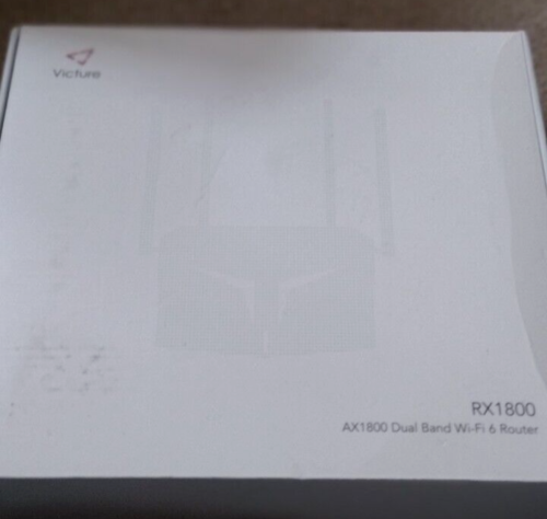 Dual Band WiFi 6 Router (RX1800) Victure AX1800 4GB Ethernet Ports 1.8 ...
