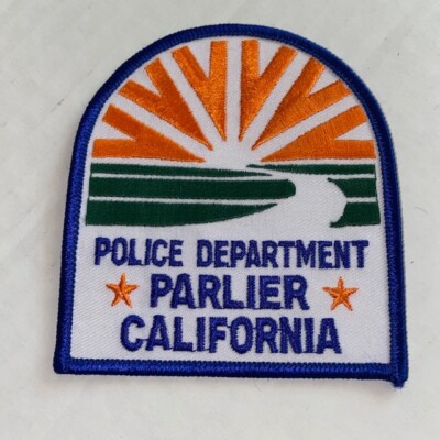 Parlier California Police Patch | eBay