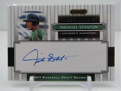 MICHAEL STANTON 2008 RAZOR ROOKIE AUTOGRAPH AUTO! #0557/1199! FLORIDA ...