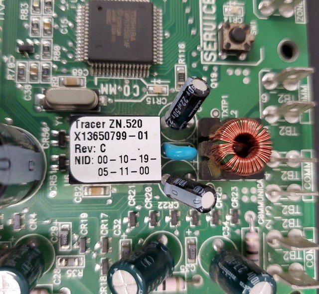 Trane Tracer Zn.520 X13650799-01 Lon VAV Controller 6400-1035-01 Zn520 ...