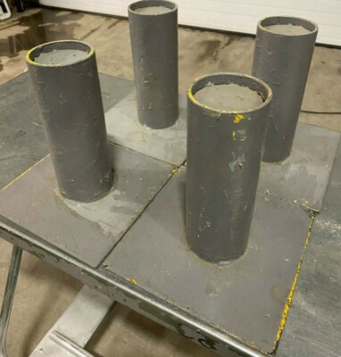 8'' Heavy Duty 4 restaurant equipment machine Legs mounting pad ...