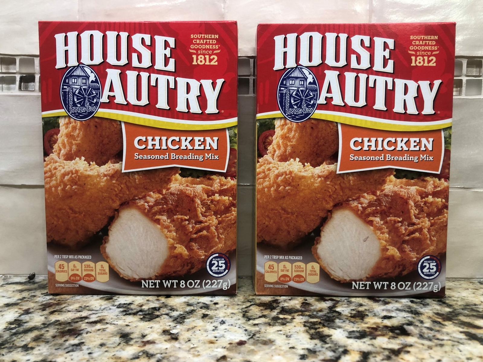 2 BOXES House Autry Cripsy Fried Chicken Breader Mix 8 oz Flour Breast ...