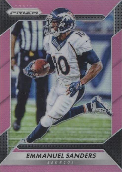 2016 Panini Prizm - Emmanuel Sanders #144 Pink Prizm for sale online | eBay