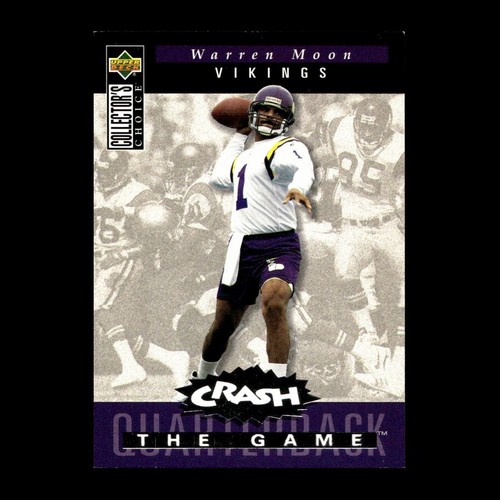 Warren Moon 1994 Upper Deck Minnesota Vikings #C10 R327I 56 | eBay