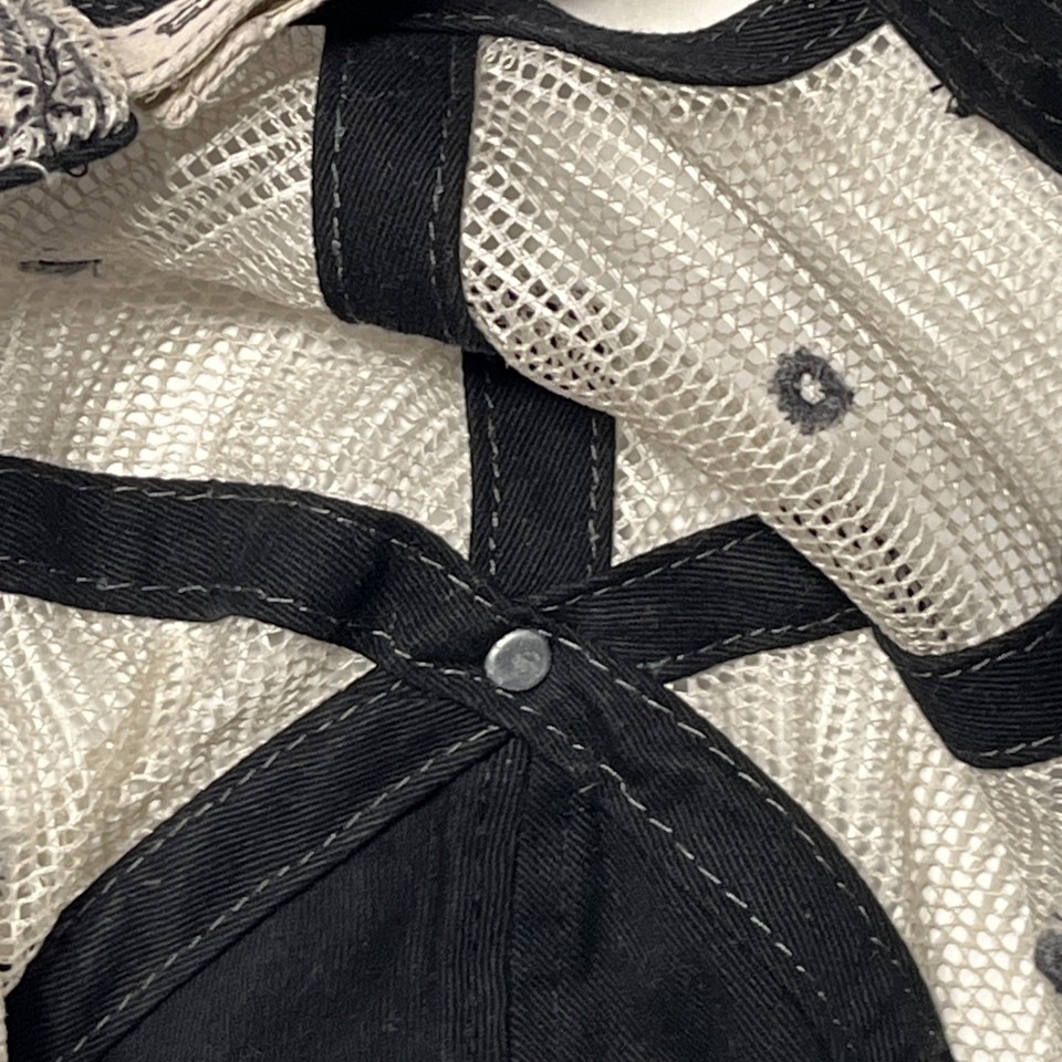 Bowtech Hat Cap Black Trucker Eugene OR Unstructured Embroidered ...