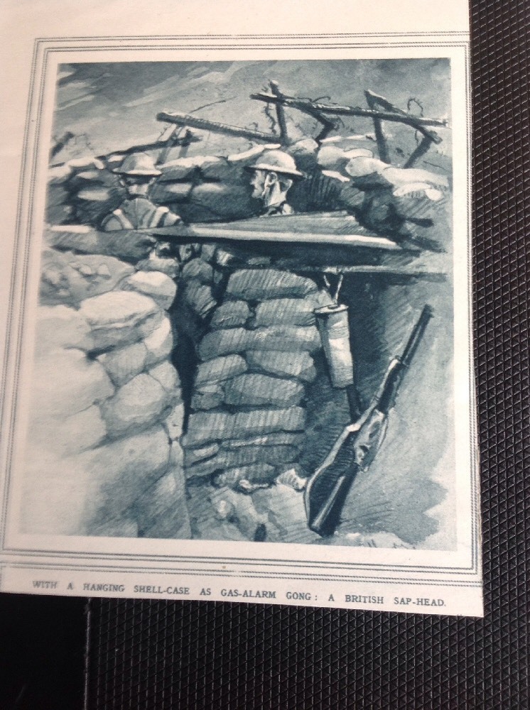 T1-7 Ephemera Ww1 Picture British Sap Head Trench Gas Alarm Gong | eBay
