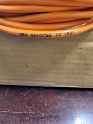 SICK CABLE E12683-V STYLE 2464 4 PIN M8 10M CABLE (6010755 CZ) | eBay