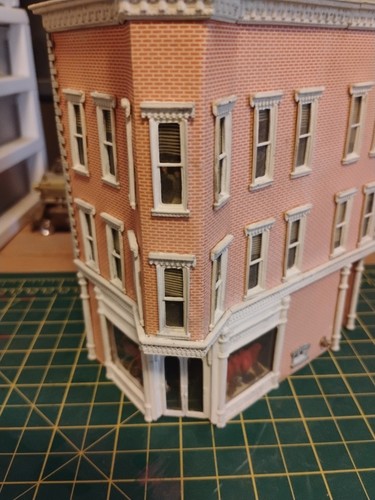 Ho Scale Building, Built, Corner Drug Store, SS Ltd, Built | eBay