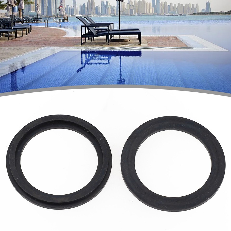 2 Replacement Rubber Gaskets For Intex 10745 P6029 Swimming Pool Steps ...