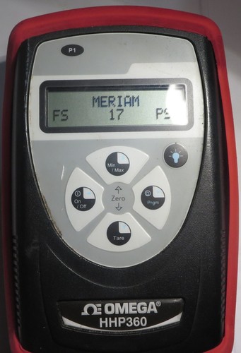 Meriam Instruments ZM202M AI0017 or Omega HHP360, absolute pressure ...