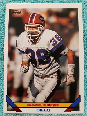 1993 TOPPS MARK KELSO #587 BUFFALO BILLS | eBay