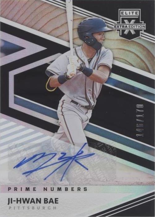 2020 Panini Elite Extra Edition - Ji-Hwan Bae #102 Prime Numbers a ...