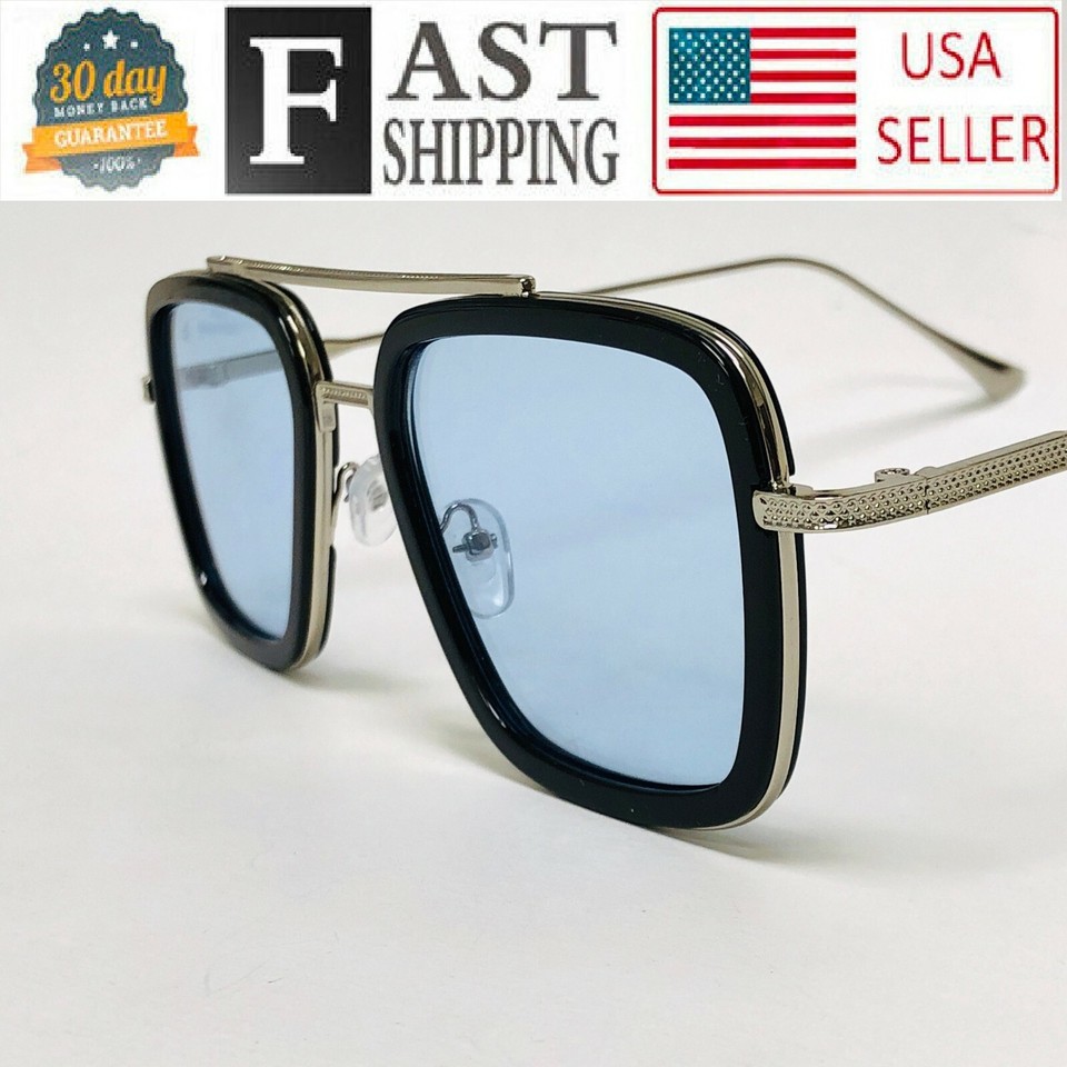 For Men's Sunglasses Classy Rectangular Gold Designer Fashion Tony ...