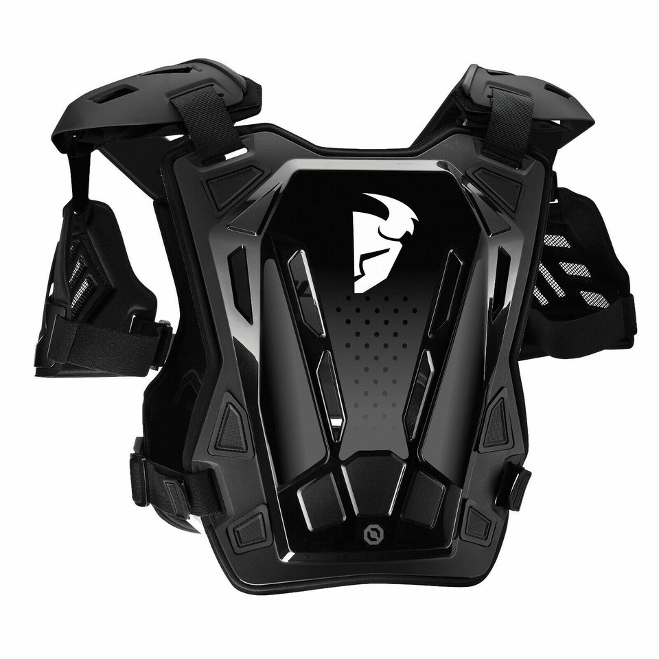 Thor Adult Chest Protector Guardian Roost Deflector Mens Motocross Dirt ...