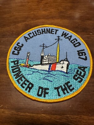 Vintage US Coast Guard CGC Acushnet Ship Patch | eBay