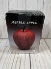 Carved Marble Stone Realistic Fruit Red Apple | eBay