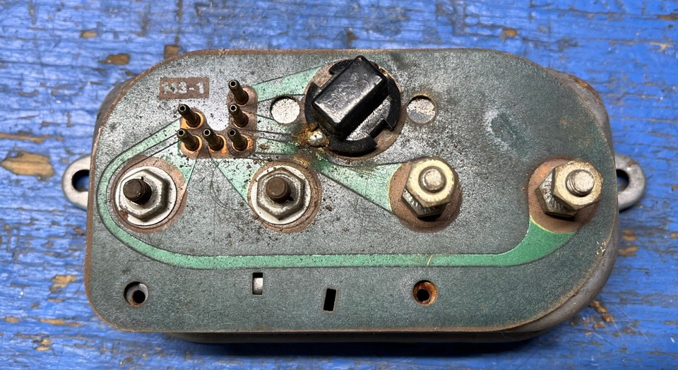 1973-1979 International Scout Amp Alternator & Fuel Gas Gauge Cluster ...