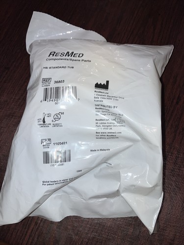 ResMed H5I Standard Tub REF 36803 New and Sealed | eBay