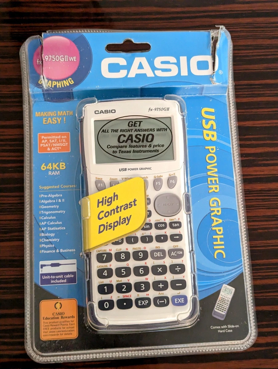 Pricing Calculator Casio Fx 9750gii Graphing