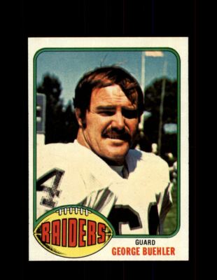 1976 GEORGE BUEHLER TOPPS #495 RAIDERS *9350 | eBay