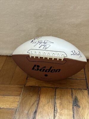 Baden Autograph Edition Blank White & Brown Football 5-7 LBS ...