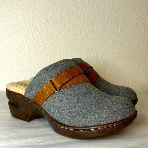 NWT Women's b.o.c. Mae Wool Comfort Clog slip on super soft warm | eBay