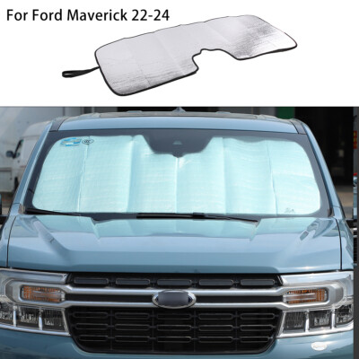 Front Windshield Sunshade Sun Visor UV Block Protector For Ford ...
