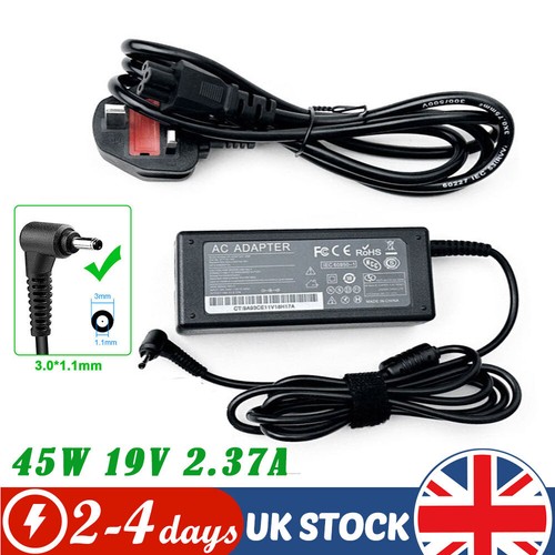 Laptop Charger Fits Acer Aspire 3 A315-58 N20C5 45W 19V 2.37A Power ...