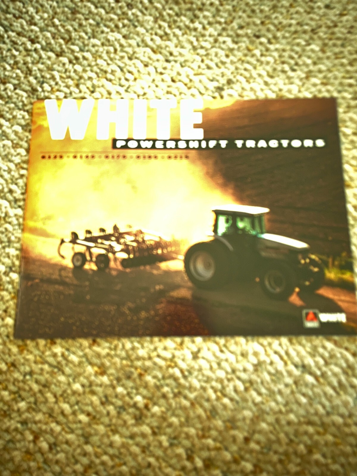 White 6125 6145 6175 6195 6215 Power Shift Tractor Brochure FCCA | eBay