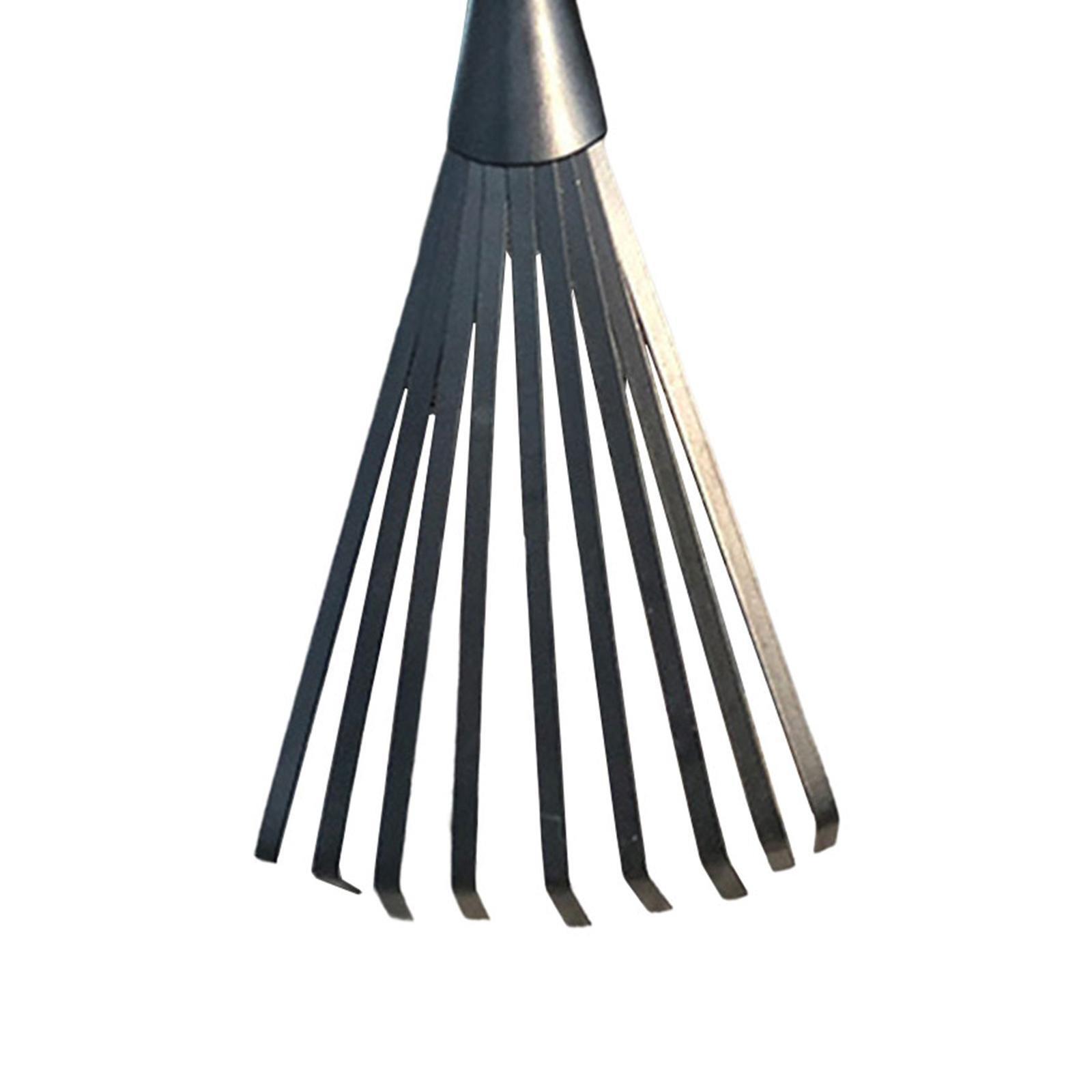 Leaf Rake Heavy Duty Hand Rake for Shrub Yard Flower Beds Tool Garden ...