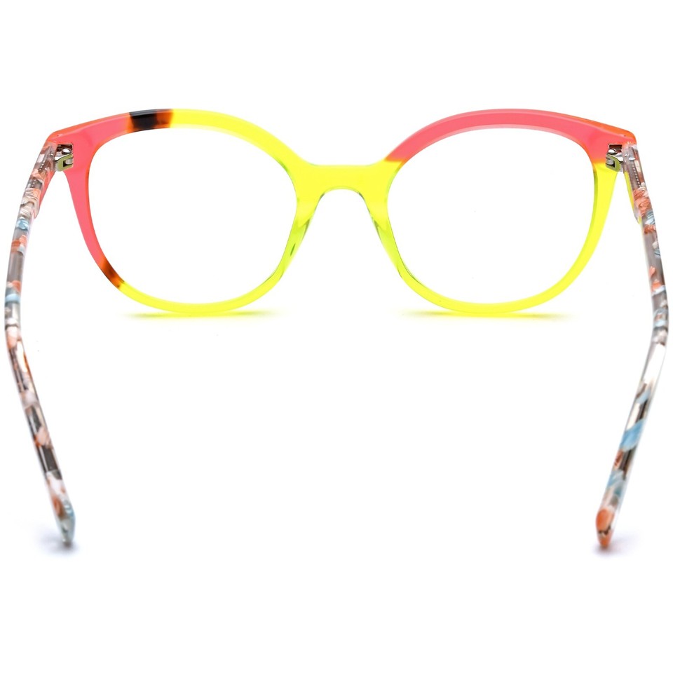 Round Glasses for Women Men Multicolor Acetate Plastic Eyeglasses ...
