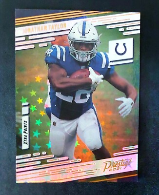 2021 Prestige Xtra Points JONATHAN TAYLOR Astral Stars #85 Colts ...