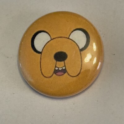 Jake The Dog Cartoon Network Adventure Time Button Pinback 2012 | eBay