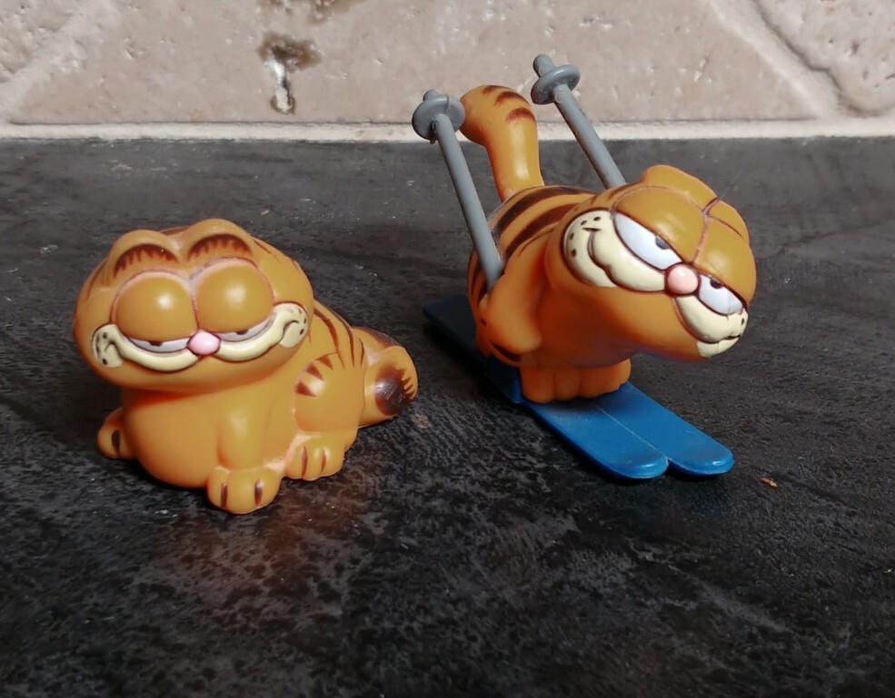Vintage GARFIELD Figure Figurine Toys 1978 1981 United Feature ...