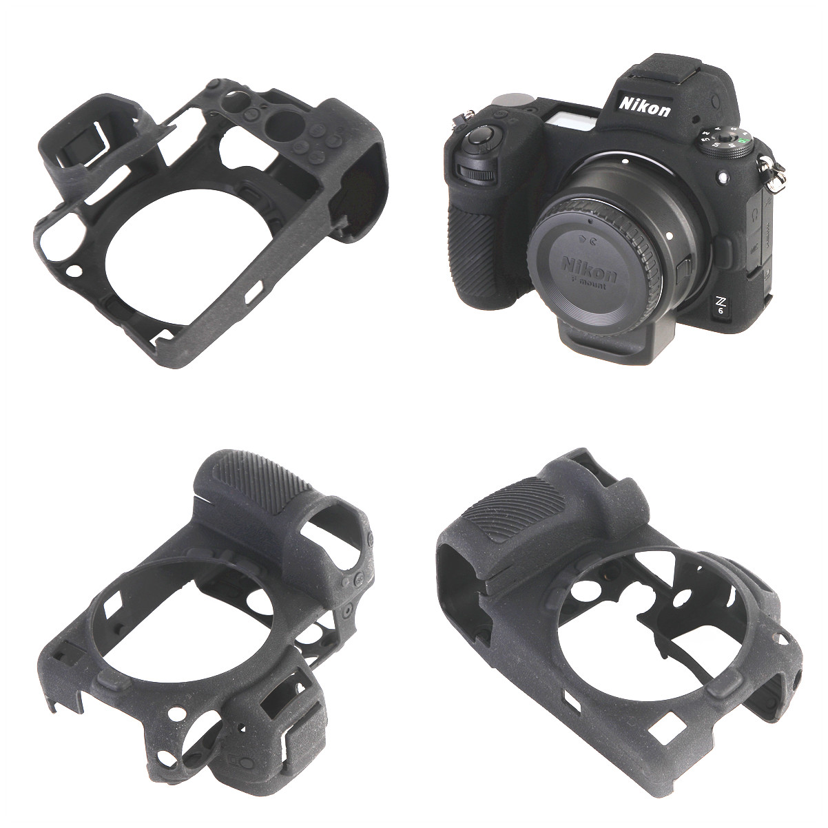 Rubber Silicon Case Cover Protector for Nikon Z7II Z6II Z7 II Z6 II ...