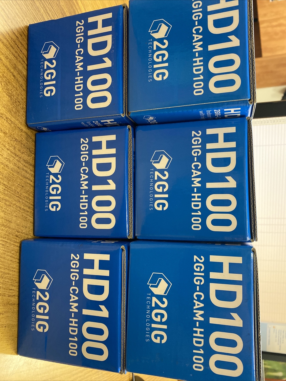 2Gig-Cam-HD100 Indoor HD Wireless WiFi Cameras Night Vision NEW | eBay