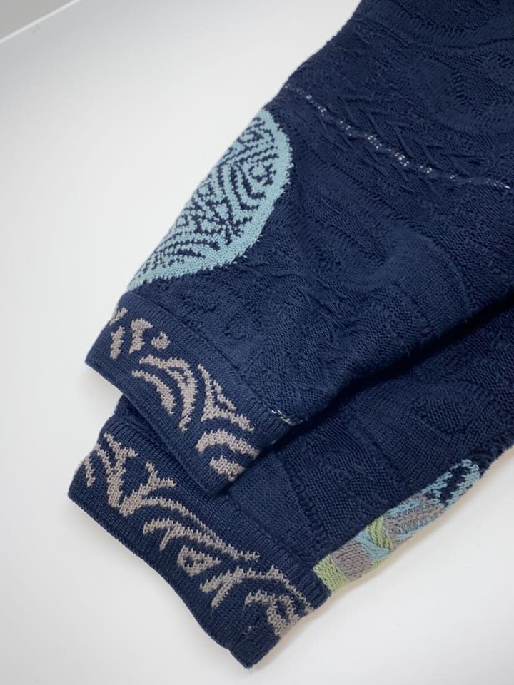 COOGI Blouson, SS, Cotton, NVY, All-Over Print | eBay