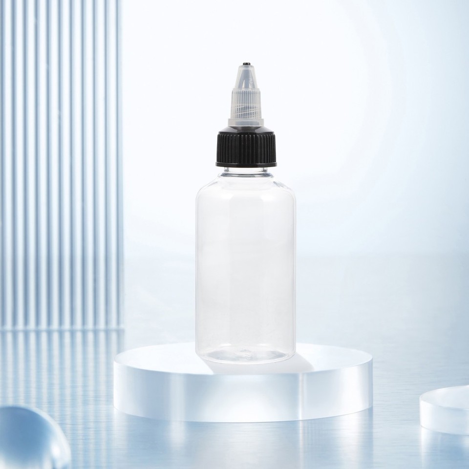 20pcs Extruded Liquid Bottles Ink Dispensing Bottles Empty Pigment ...