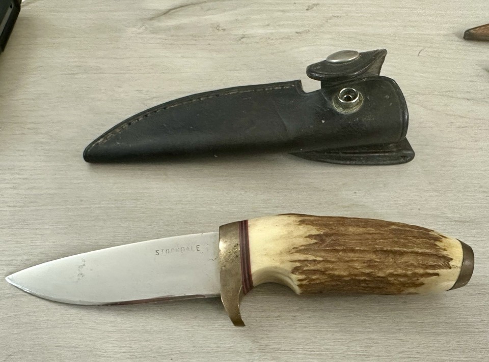 Walter Stockdale Knife w/Sheath | eBay