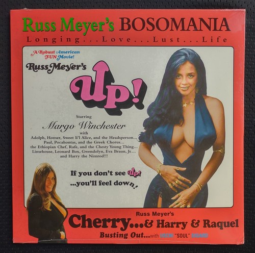 NEW SEALED Russ Meyer's Bosomania UP and CHERRY & HARRY & RAQUEL 2-Laserdisc LD | eBay