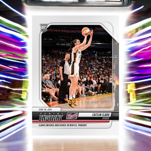 2024 Panini Instant WNBA #103 Caitlin Clark Indiana Fever RC Rookie ...
