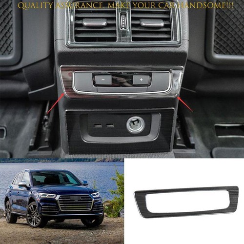 For Audi Q5 SQ5 2018-2023 Black Titanium Rear AC Adjustment Button ...