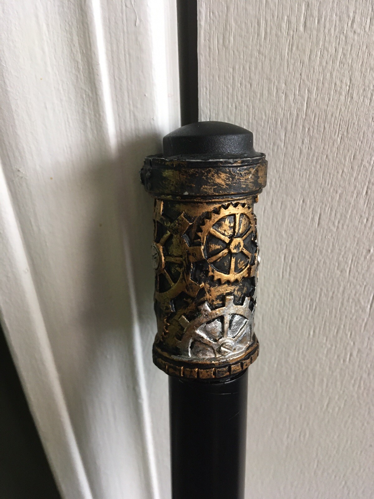 STEAMPUNK Plague Doctor Cane Raven Bird Skull Mask Co… - Gem